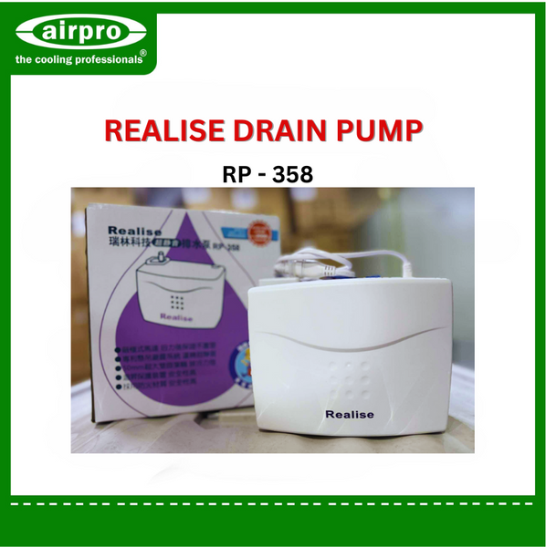 Realise Drain Pump RP-358 (code: 0558) – Air Prosystems Inc. Online Store
